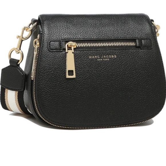 Marc Jacobs | Bags | Marc Jacobs Black Leather Gotham Crossbody Bag ...